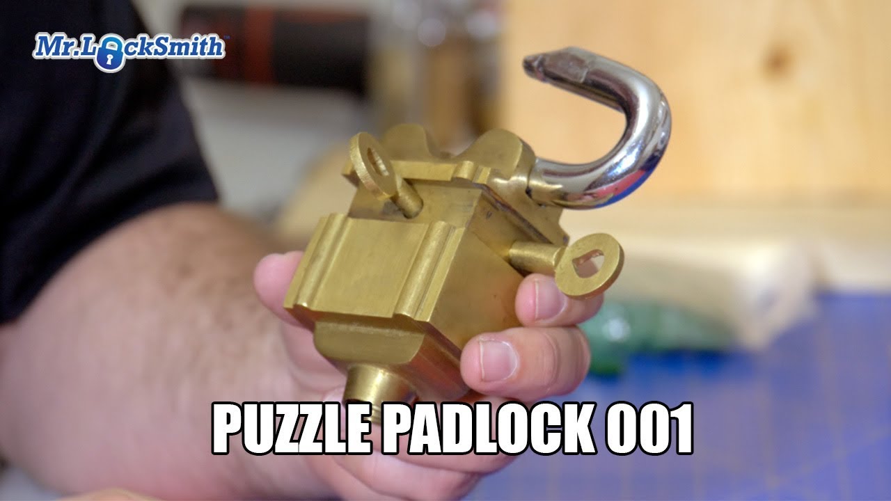 How to Open Puzzle Padlock 001 | Mr. Locksmith - Mr Locksmith Training