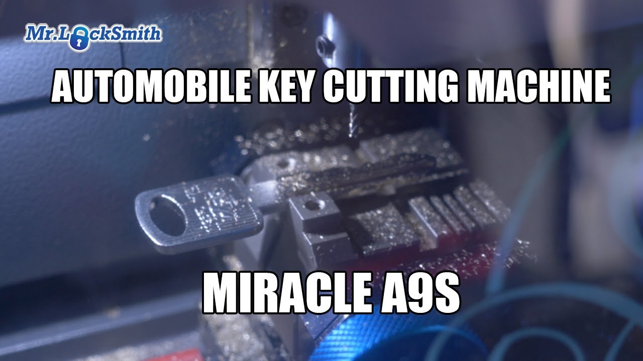 Automobile Key Cutting Machine Miracle A9s | Mr. Locksmith™ - Mr ...