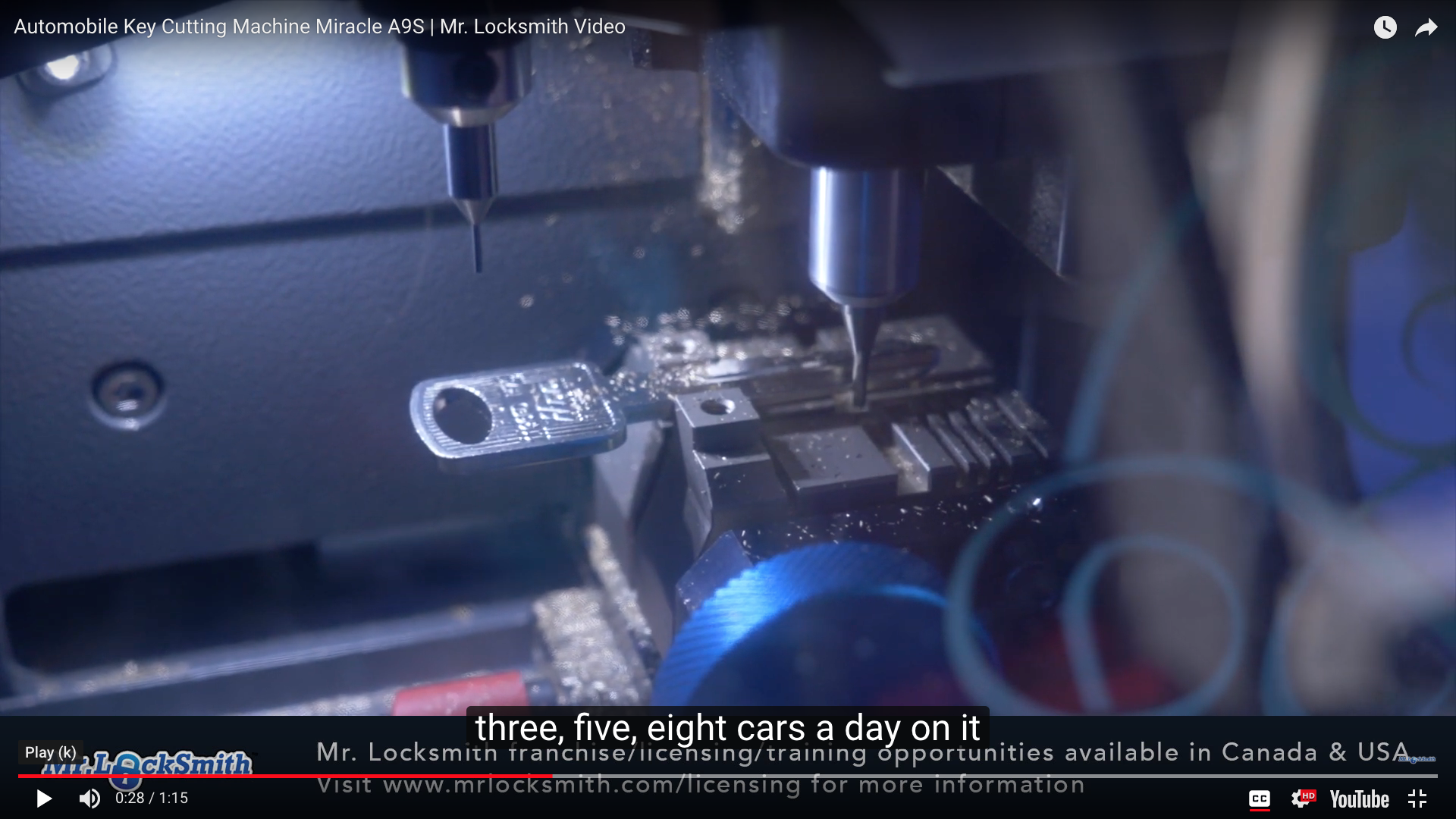 Automobile Key Cutting Machine Miracle A9s | Mr. Locksmith™ - Mr ...