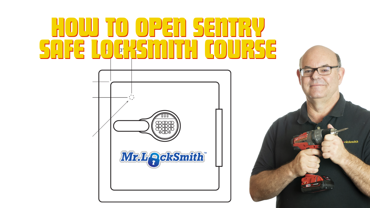 Locksmith Course How to Open Sentry Safes - Mr Locksmith Training